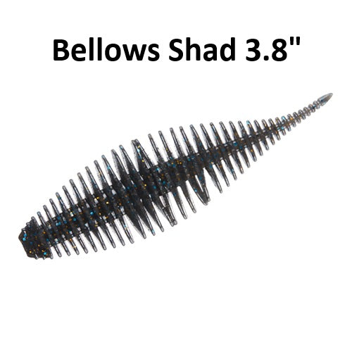 Bellows Shad 3.8" – Geecrack USA
